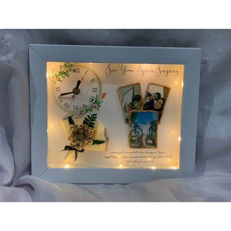 Jual POP UP FRAME flower in frame Kado pernikahan wedding nikah ultah ...