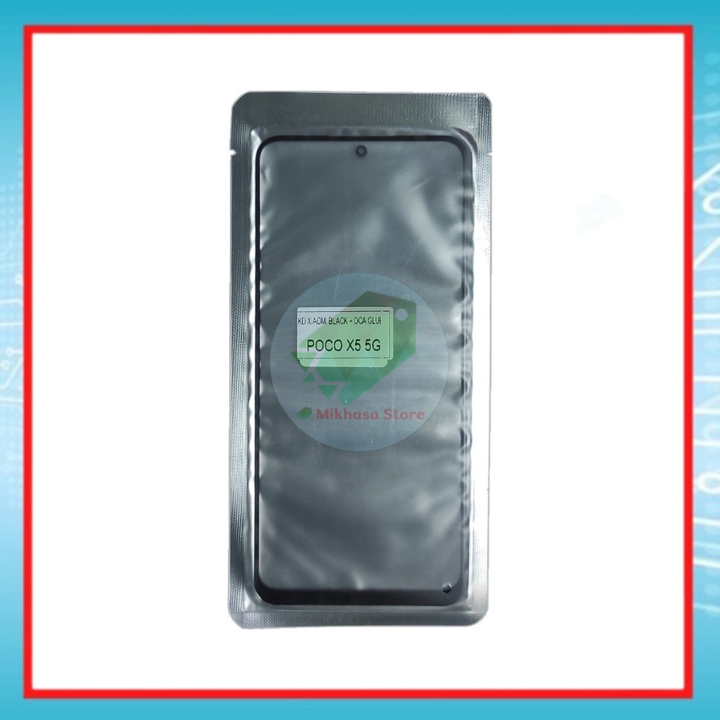 Jual Glass Kaca Depan Lcd Plus Lem Oca Glue Xiaomi Poco X5 5g Redmi Note 12 | Shopee Indonesia