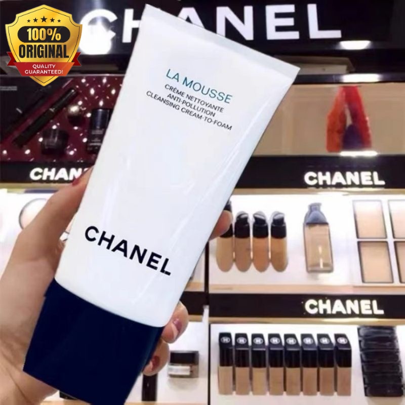 Jual Chanel Face Cleanser Chanel La Mousse Anti Pollution Cleansing ...