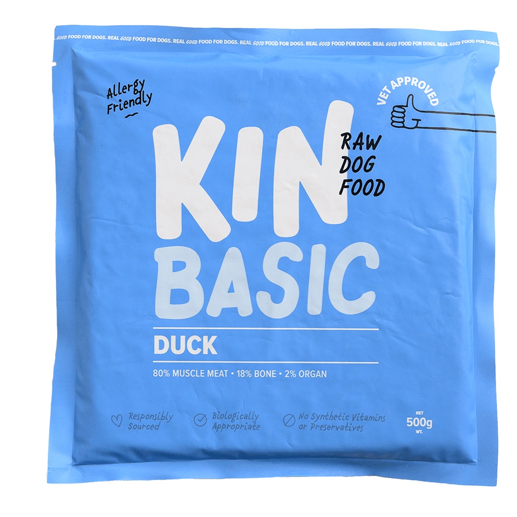 Jual KIN Dog Food - Basic Duck 500g | Shopee Indonesia
