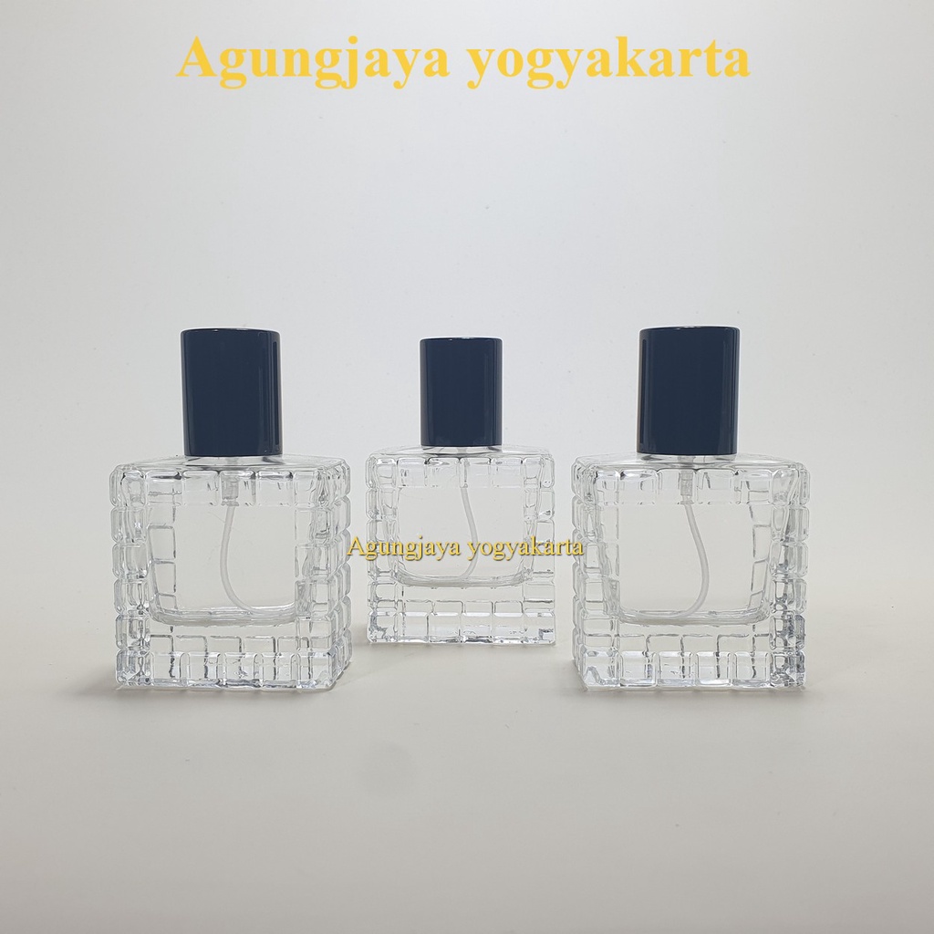Jual Botol Parfum 30 Ml Alexa Drat Cap Black / Botol Kaca / Botol Kaca ...