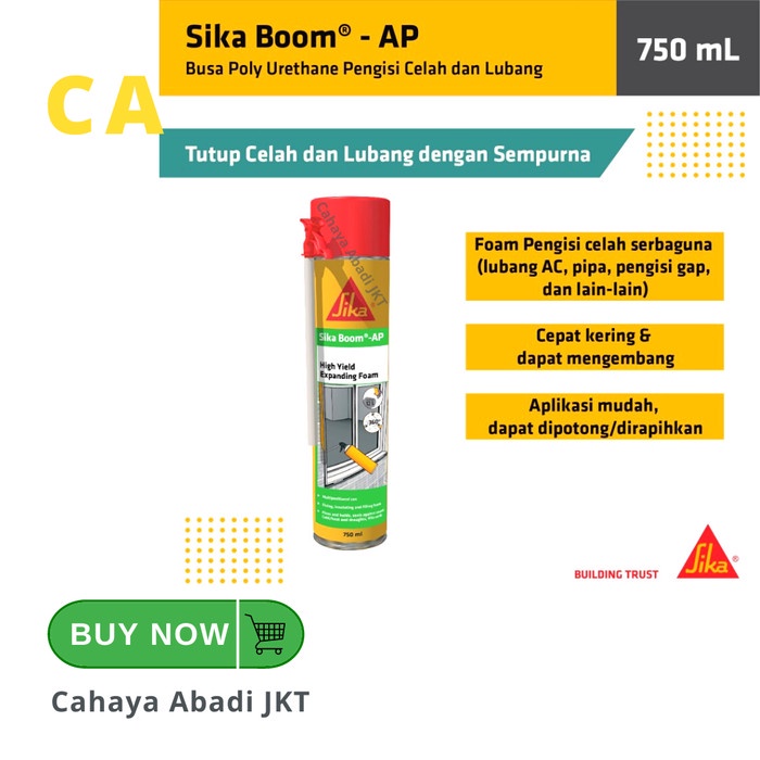 Jual SIKABOOM / SIKA BOOM AP EXPANDING FOOM TABUNG 750ML | Shopee Indonesia