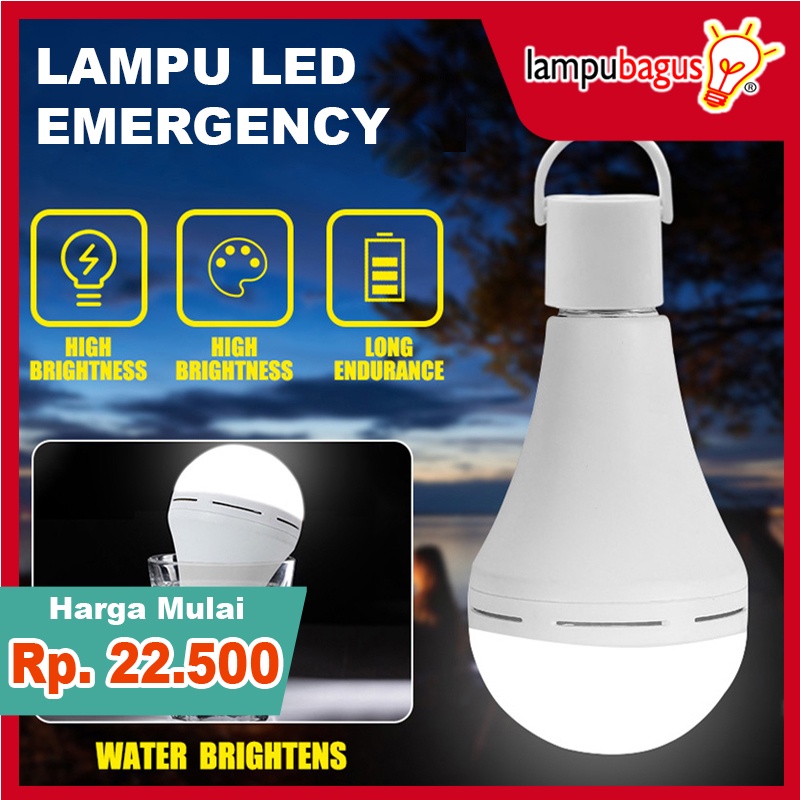 Jual Lampu LED Emergency 8W 12W 20W / Bohlam Emergency LED Magic Lamp ...