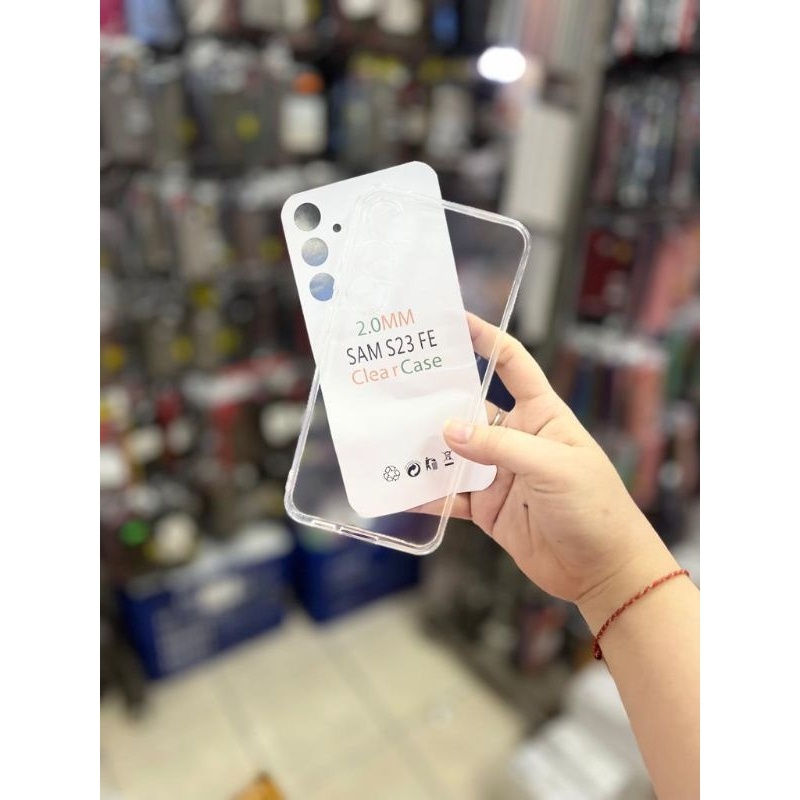 Jual C/C- CASING COVER CLEAR CASE SAMSUNG S23 FE SILIKON CASE BENING ...
