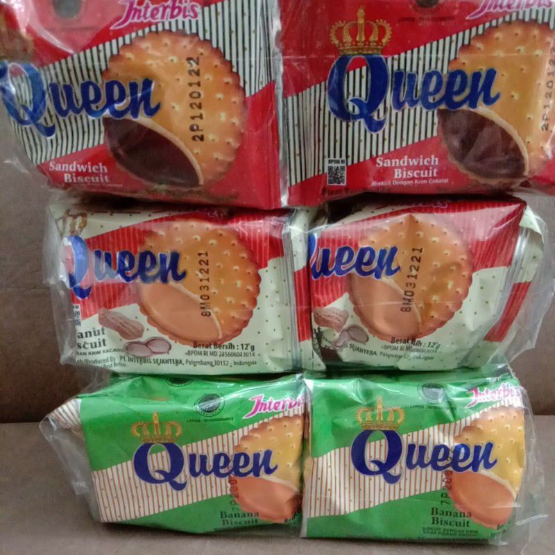 Jual Interbis Queen (20*12g)/ Biskuit Queen / Meri Queen | Shopee Indonesia