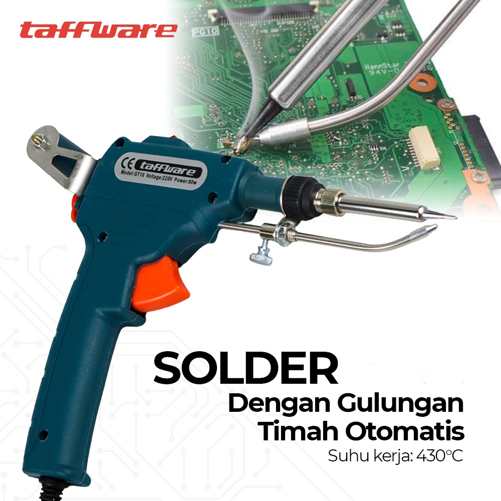 Jual Solder Tembak Solder Iron Automatic Tin Gun 60W / Solder Listrik ...