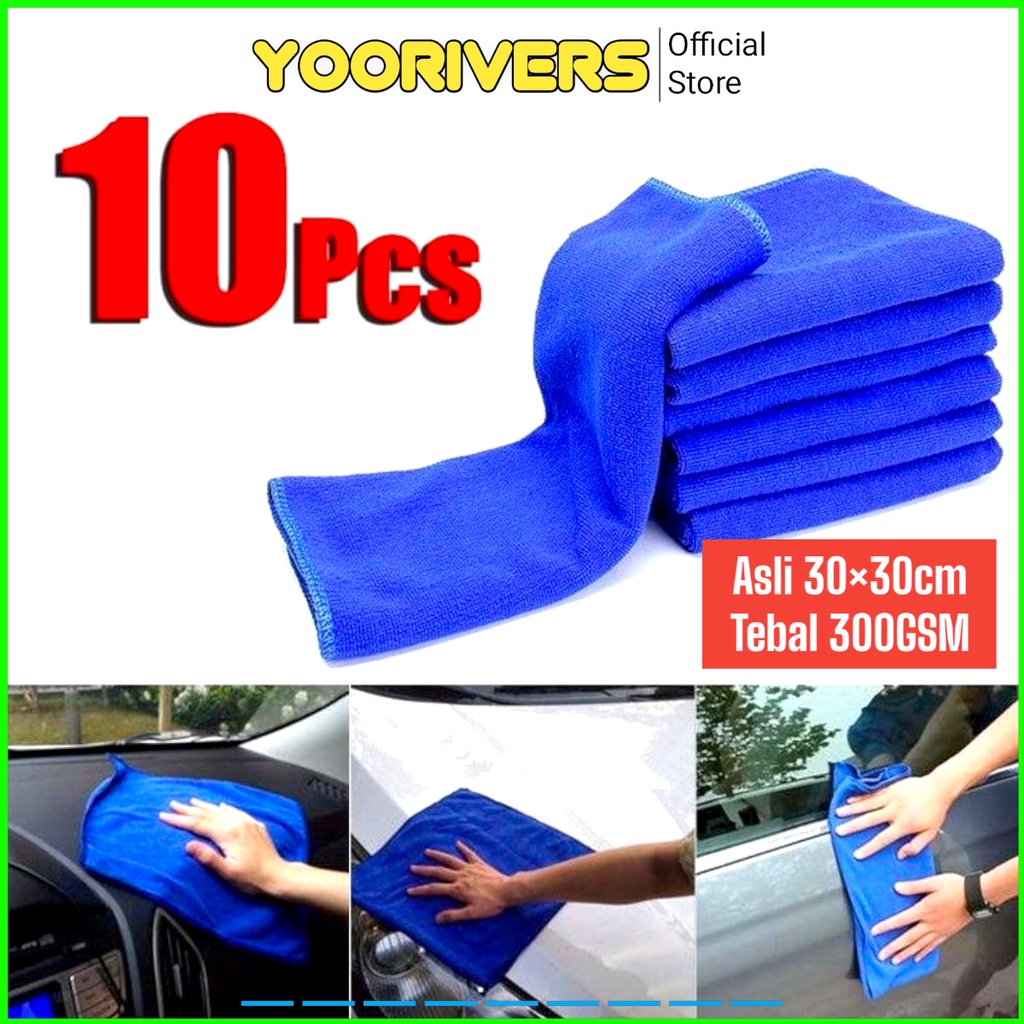Jual Kain Lap Nyerap Ukuran 30 x 30CM 300GSM - Kain Lap Micro Fiber Lap ...