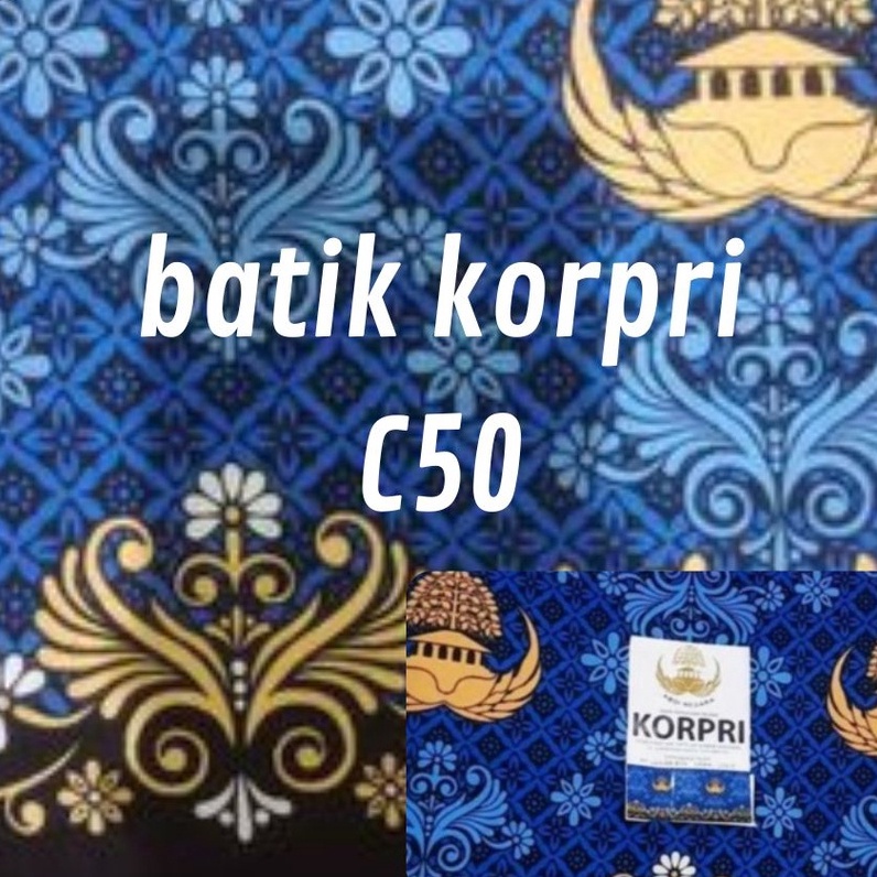 Jual KAIN KORPRI MOTIF TERBARU 2022 RESMI BATIK SERAGAM KAIN KORPRI ...
