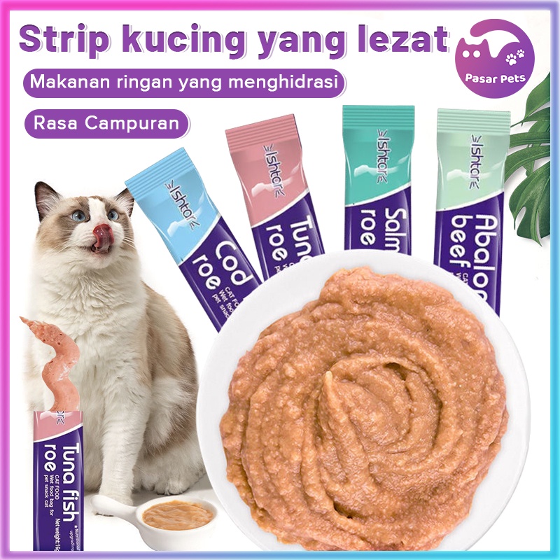 Jual Snack Kucing Snack Creamy Treats Untuk Anak Kucing Dan Cemilan ...