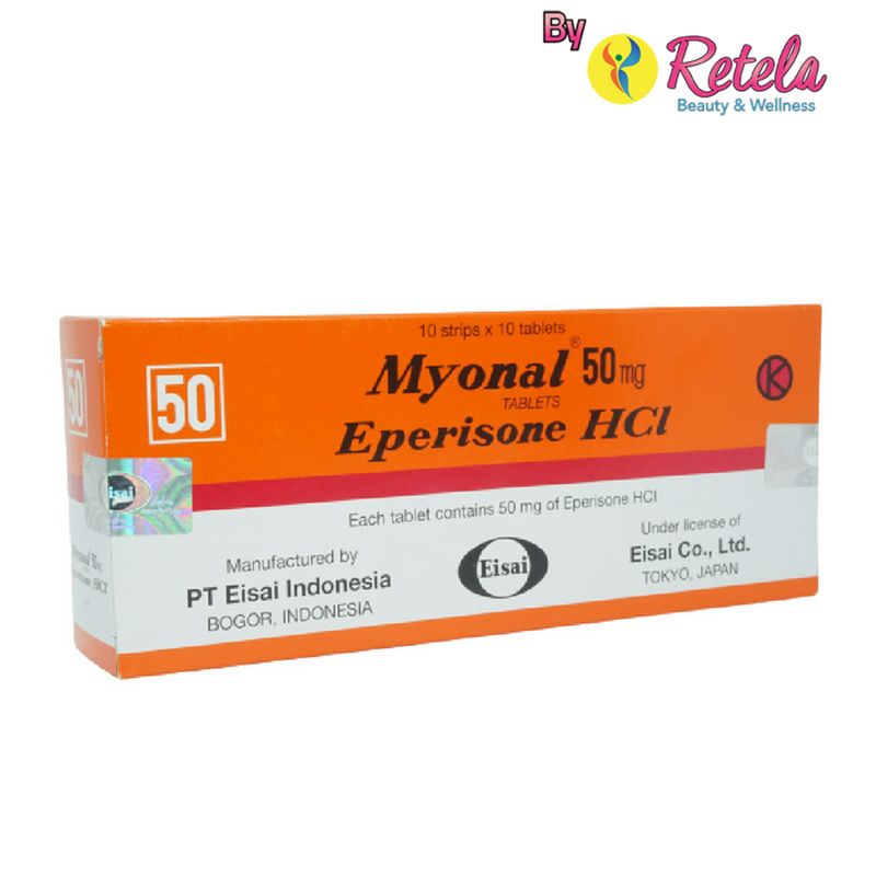 Jual MYONAL 50MG 1 STRIP 10 TABLET | Shopee Indonesia