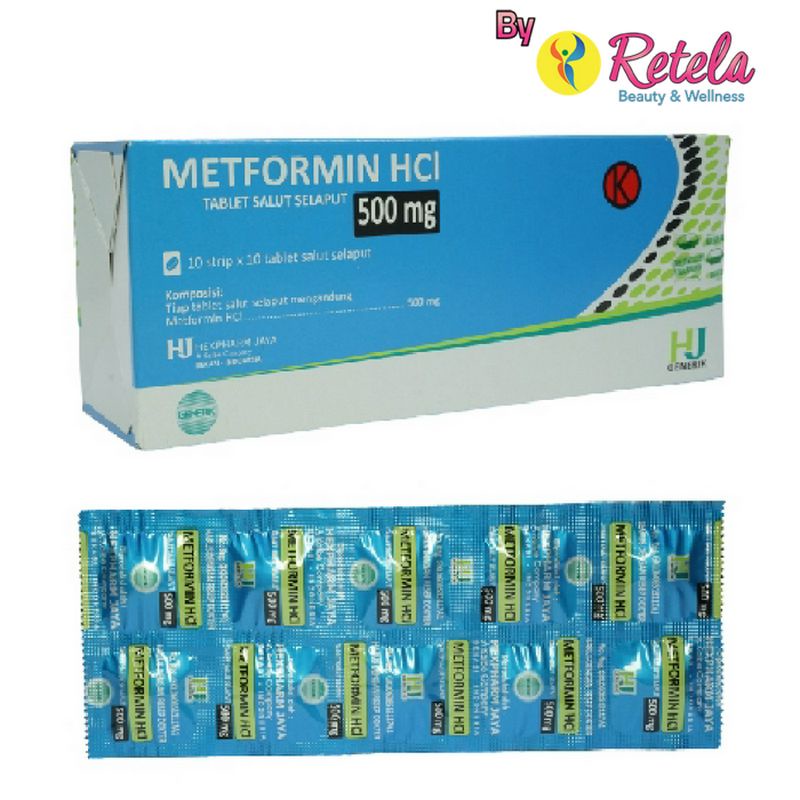 Jual METFORMIN 500MG 1 STRIP 10 TABLET | Shopee Indonesia