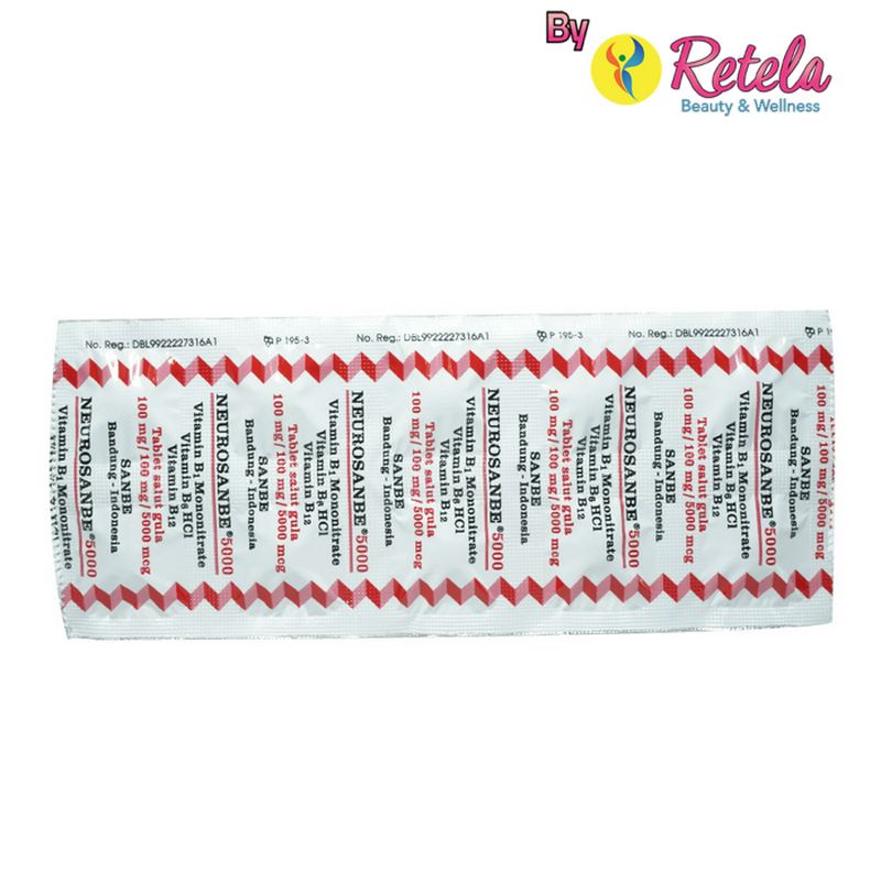 Jual NEUROSANBE 5000MG 1 STRIP 10 TABLET | Shopee Indonesia