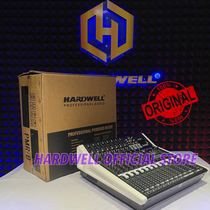 Jual Power Mixer 8 Channel Hardwell PMR 8 / PMR8 Original | Shopee ...
