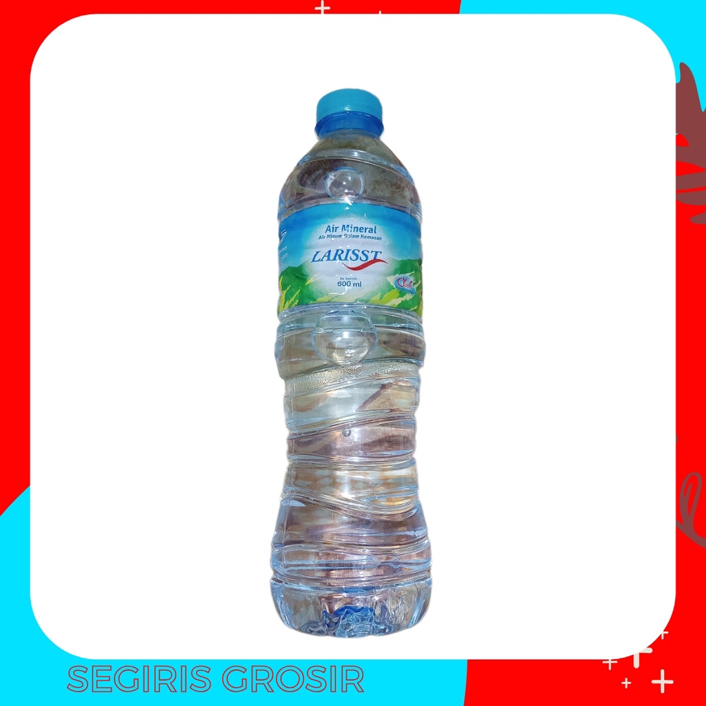 Jual Larisst air mineral minum by club 600ml 1 DUS | Shopee Indonesia
