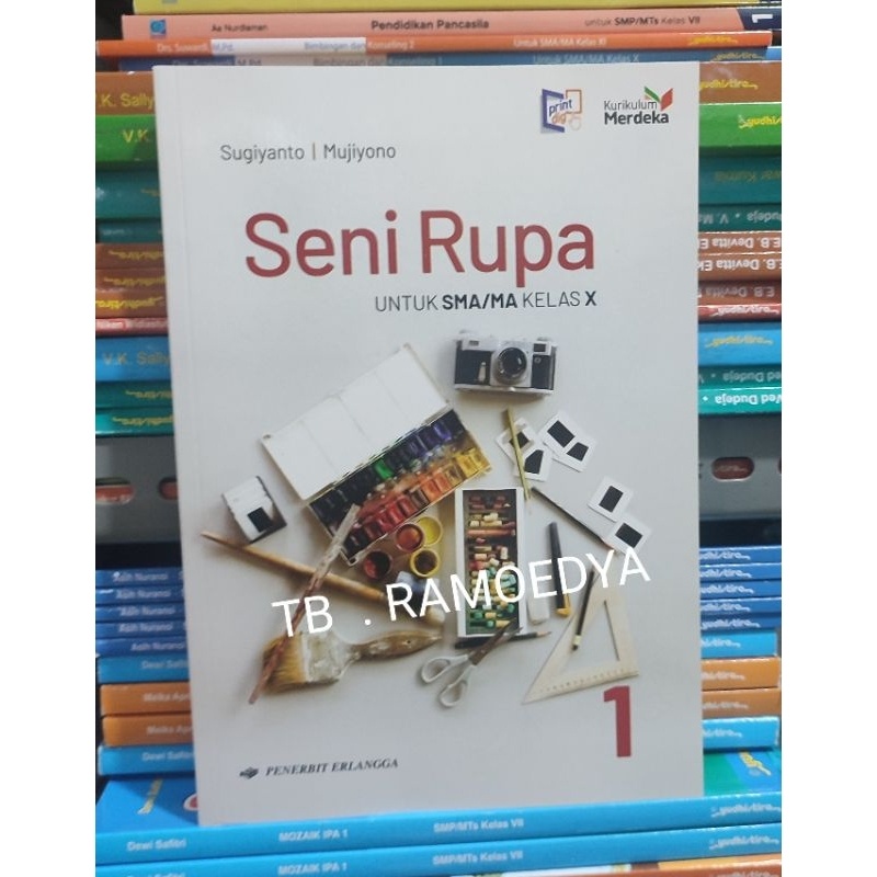 Jual Buku Seni Rupa SMA/MA kelas X Kurikulum Merdeka Erlangga | Shopee ...