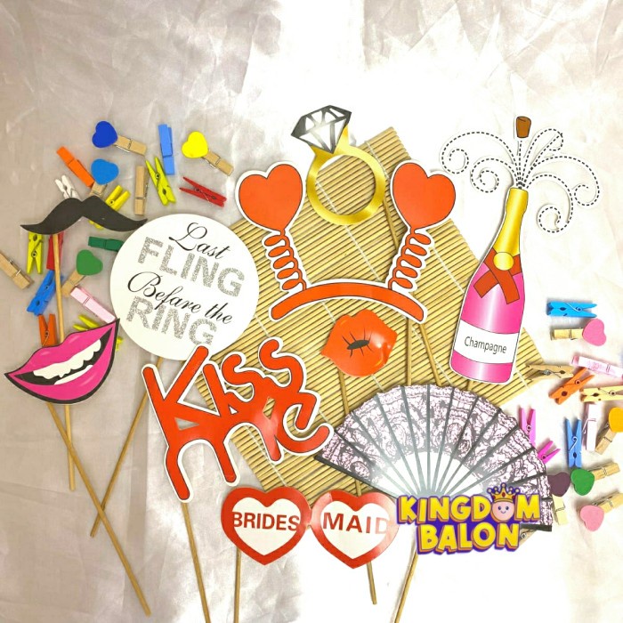Jual Photo Booth Bride / Fun Props / Photo Props / Photo Booth | Shopee ...