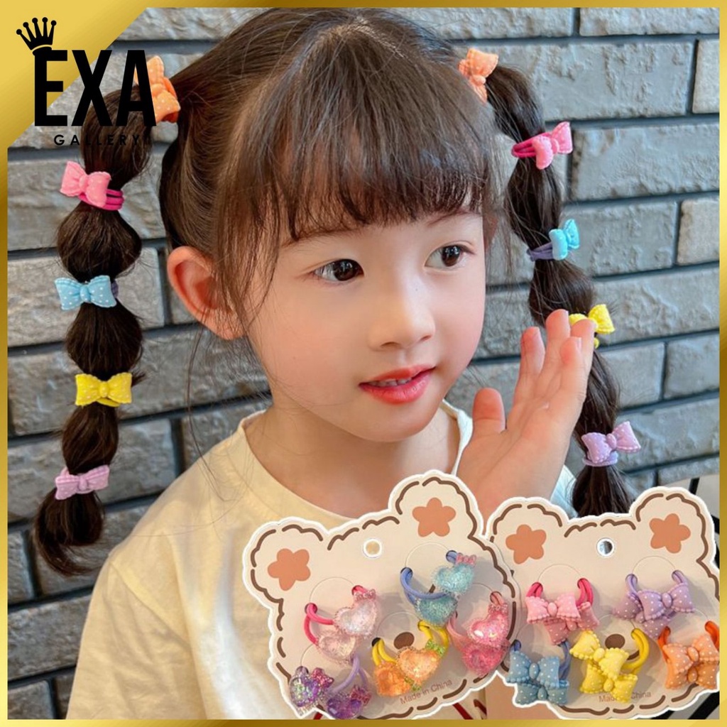 Jual EXA - iKat Rambut Set Premium 10Pcs Karakter Lucu Korea Fashion ...