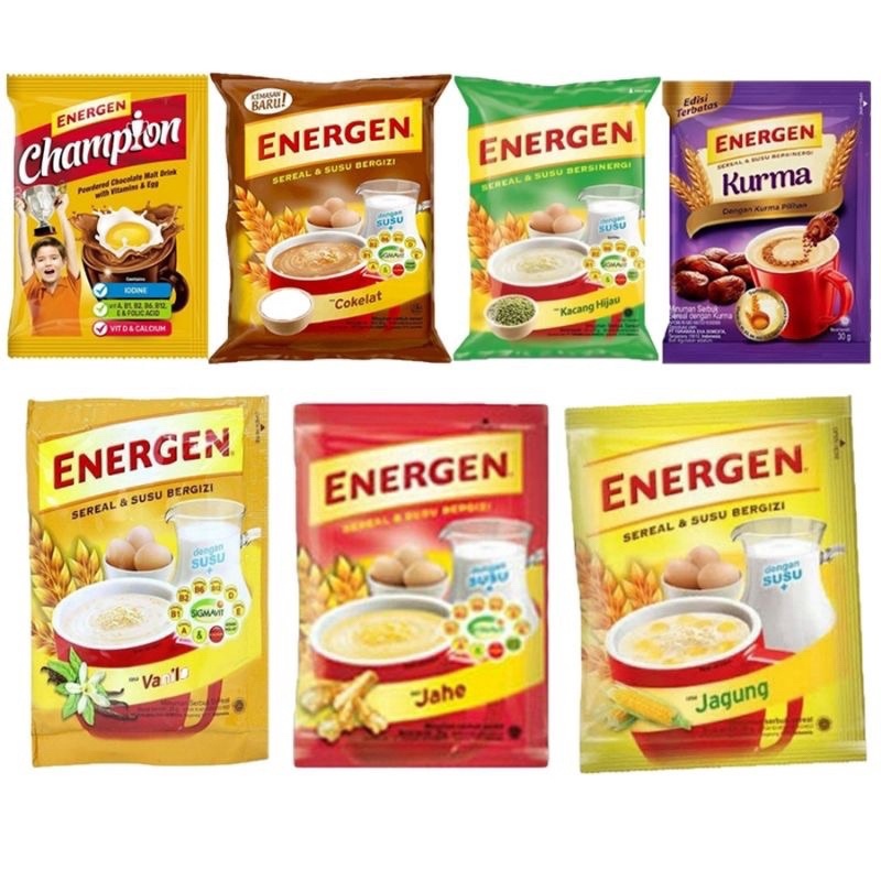 Jual Energen Minuman Sereal Oat Susu 35g | Shopee Indonesia