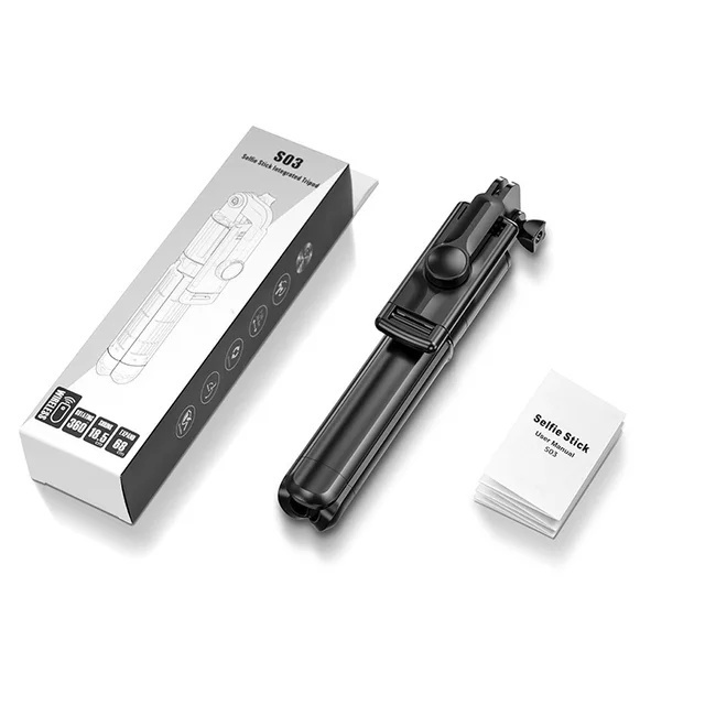 Jual tongsis tripod bluetooth 3in1 remote selfie stick tripod tongsis ...