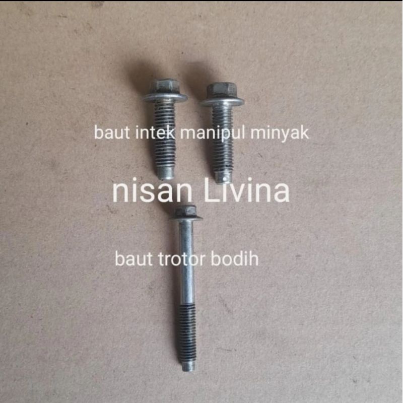 Jual Baut Intake Baut Throttle Trotor Body Bodi Nissan Livina Per Pcs ...