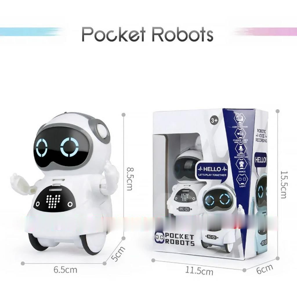 Jual FLASH SALE MAINAN ANAK SMART ROBOT EMO EMAS MURNI ROBOT EMOTION ...