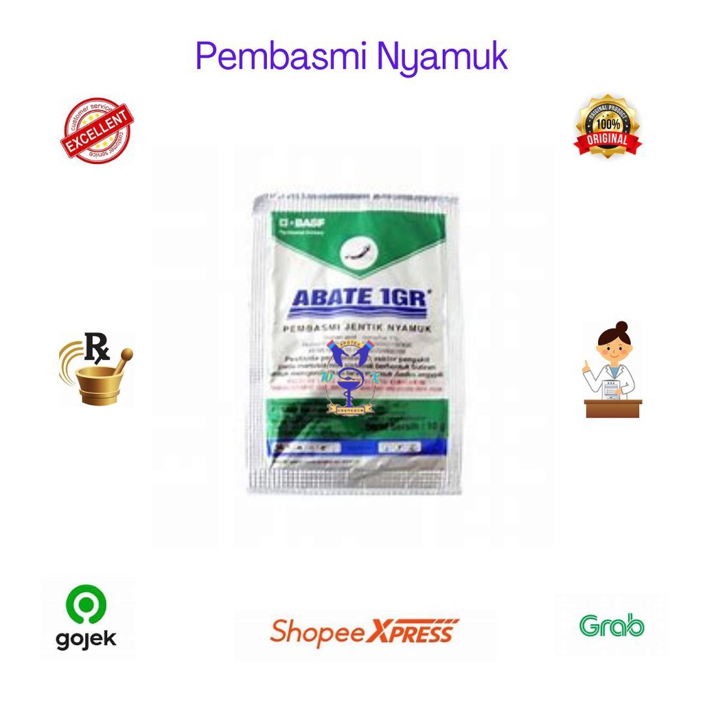 Jual ABATE SACHET 1G (Apotek Ebenezer) | Shopee Indonesia