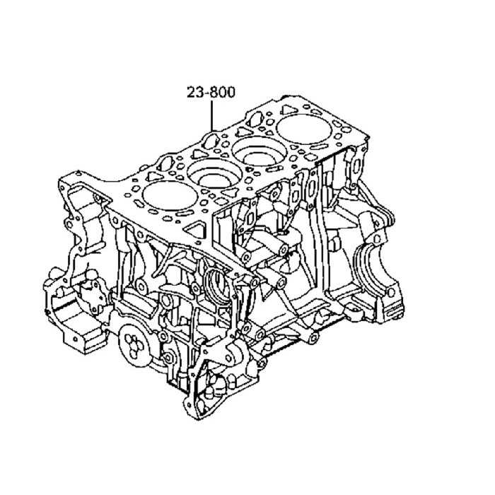 Jual Mesin Short Block Ford Ranger & BT 50 2.2 ORIGINAL | Shopee Indonesia