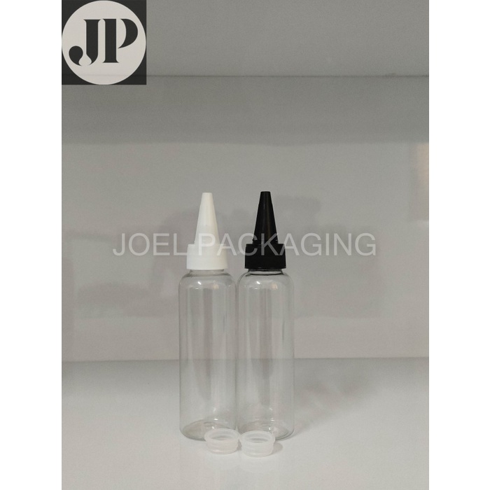 Jual Botol Br 100 Ml Clear Tutup Kerucut Putih Hitam Botol Tinta 100Ml Pet - Putih 19 | Shopee ...