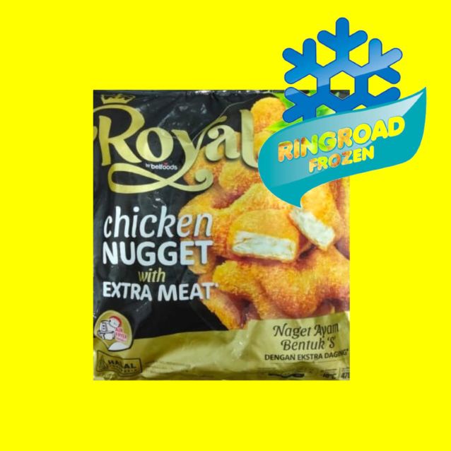 Jual ROYAL CHICKEN NUGGET 470 GR - WITH EXTRA MEAT | Shopee Indonesia