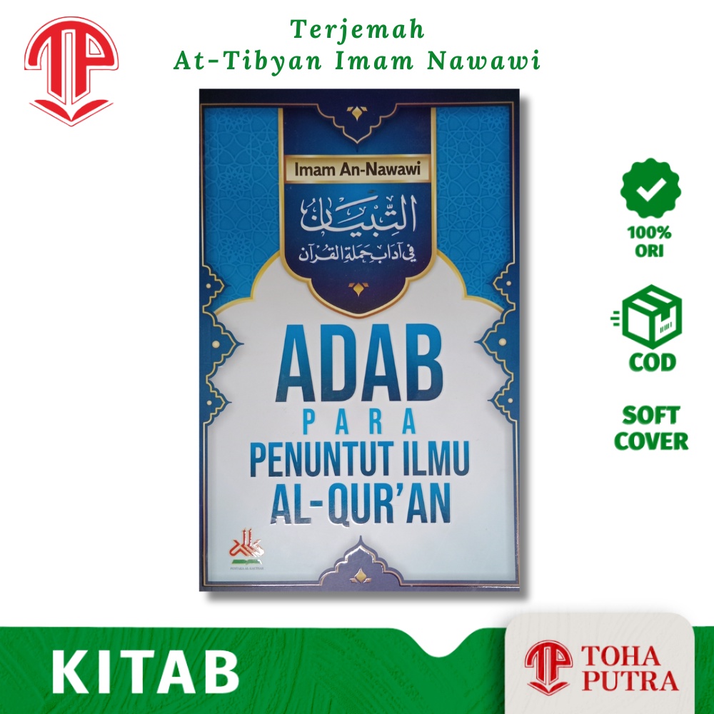 Jual KITAB ADAB PARA PENUNTUT ILMU AL-QURAN TERJEMAH AT TIBYAN IMAM ...