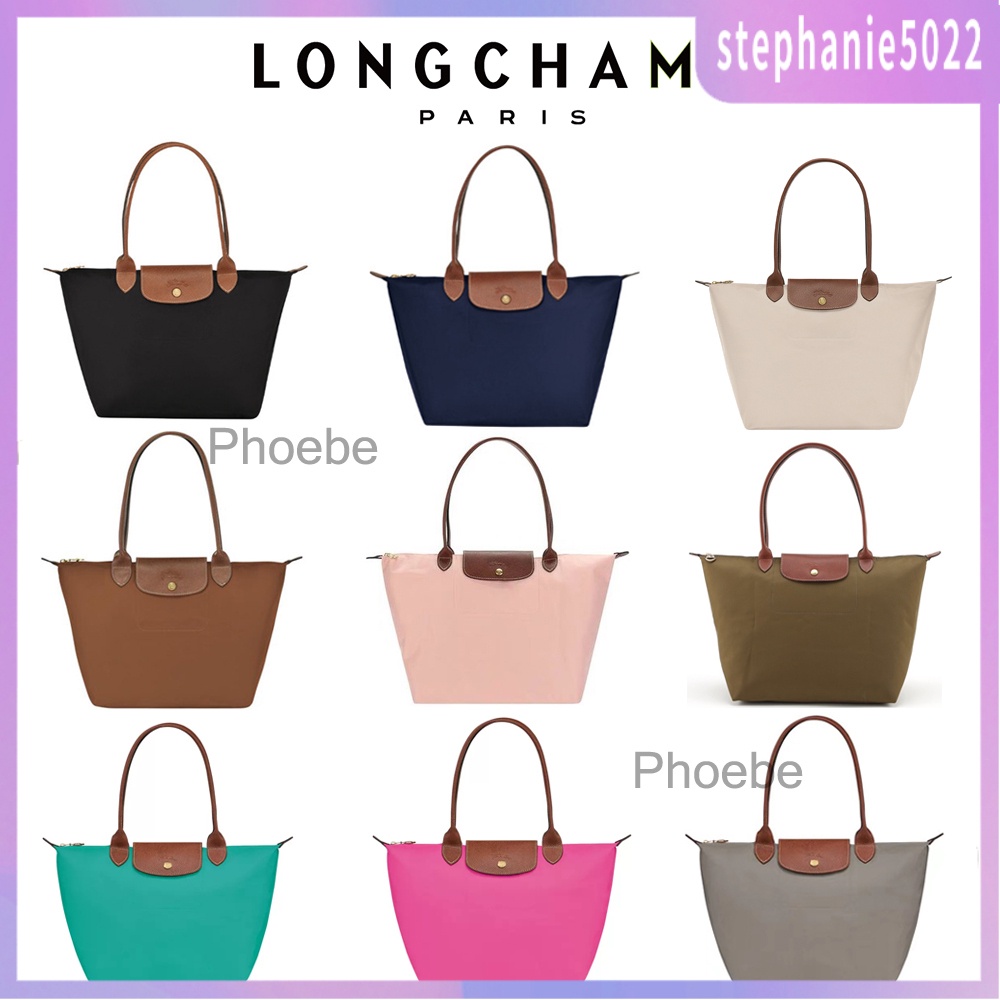 Jual 2024 New lc bag bag original【long handle M*L】nylon Tote bag ...
