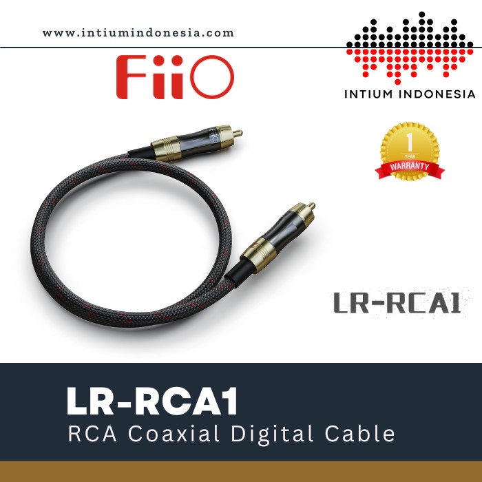 Jual FiiO LR RCA1 / LR RCA 1 - RCA Digital Audio Coaxial Line Cable | Shopee Indonesia