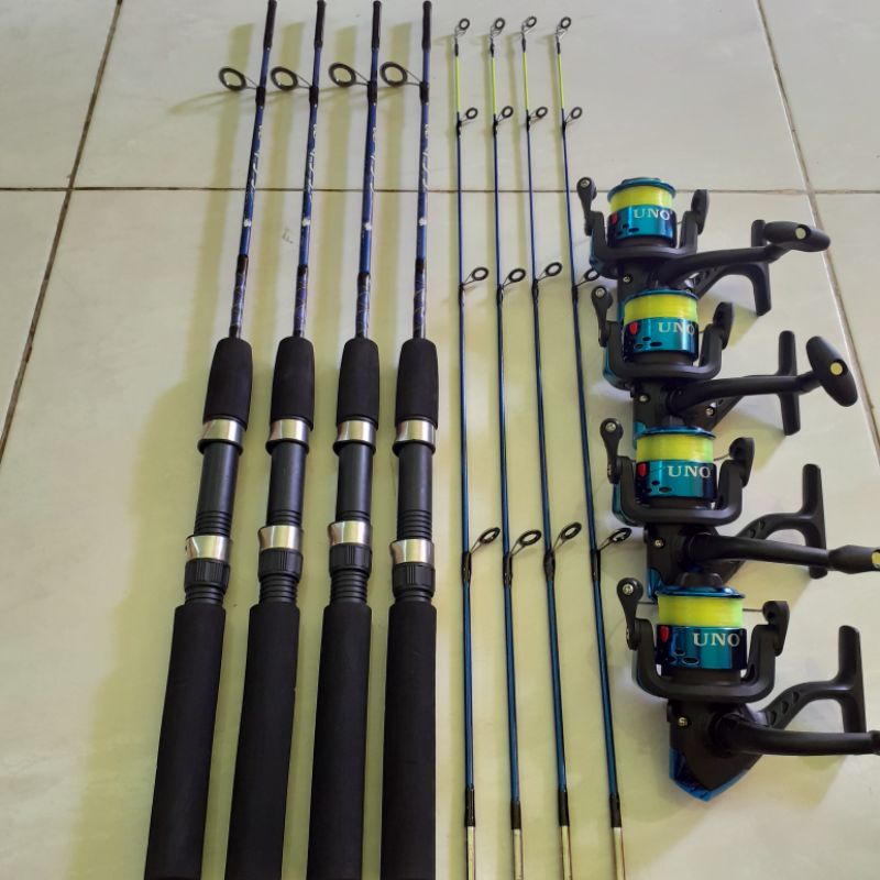 Jual Paket joran mancing - reel pancing siap pake | Shopee Indonesia