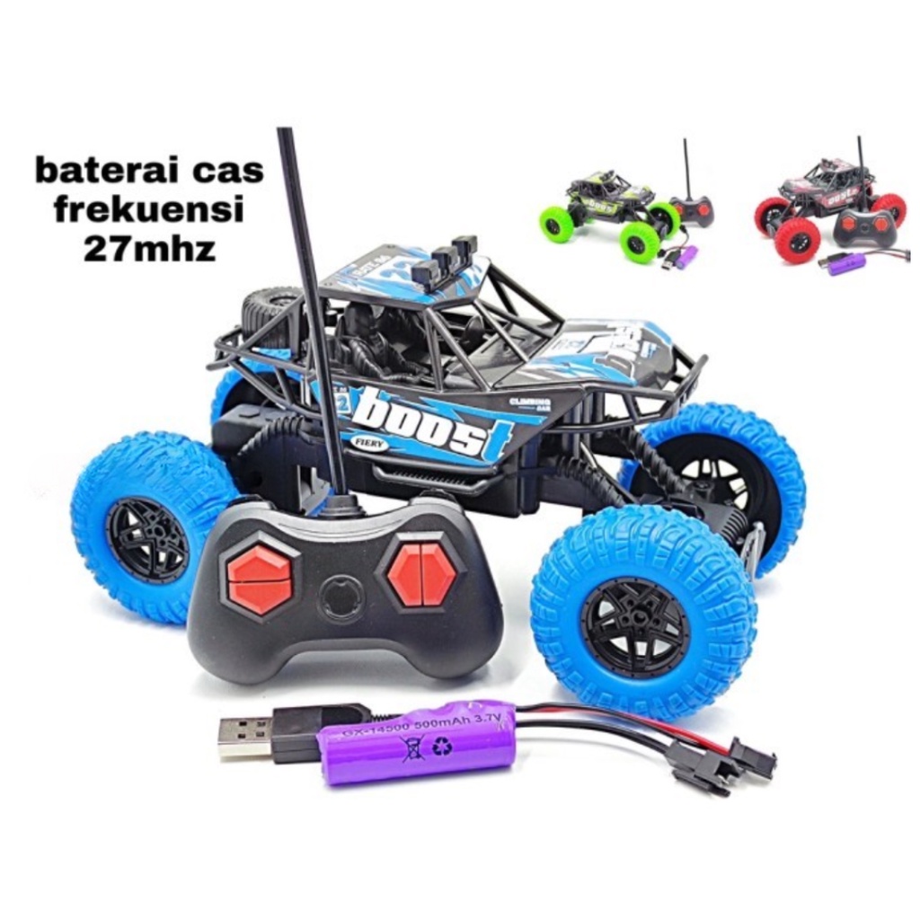 Jual Mainan Anak Mobil Remote Control Offroad RC Car Rock Crawler Remot Kontrol Off Road Boost ...