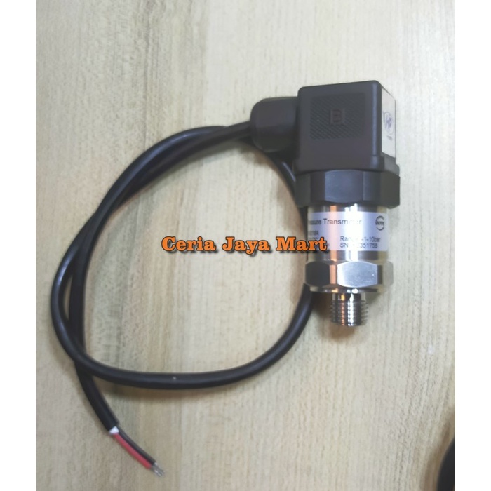Jual Vacuum Pressure Transmitter -1 Bar to +10 Bar 4-20mA DC 12V 24V ...