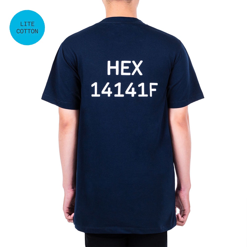 Jual Sch Tshirt Hex 14141F Ss Navy Blue | Shopee Indonesia