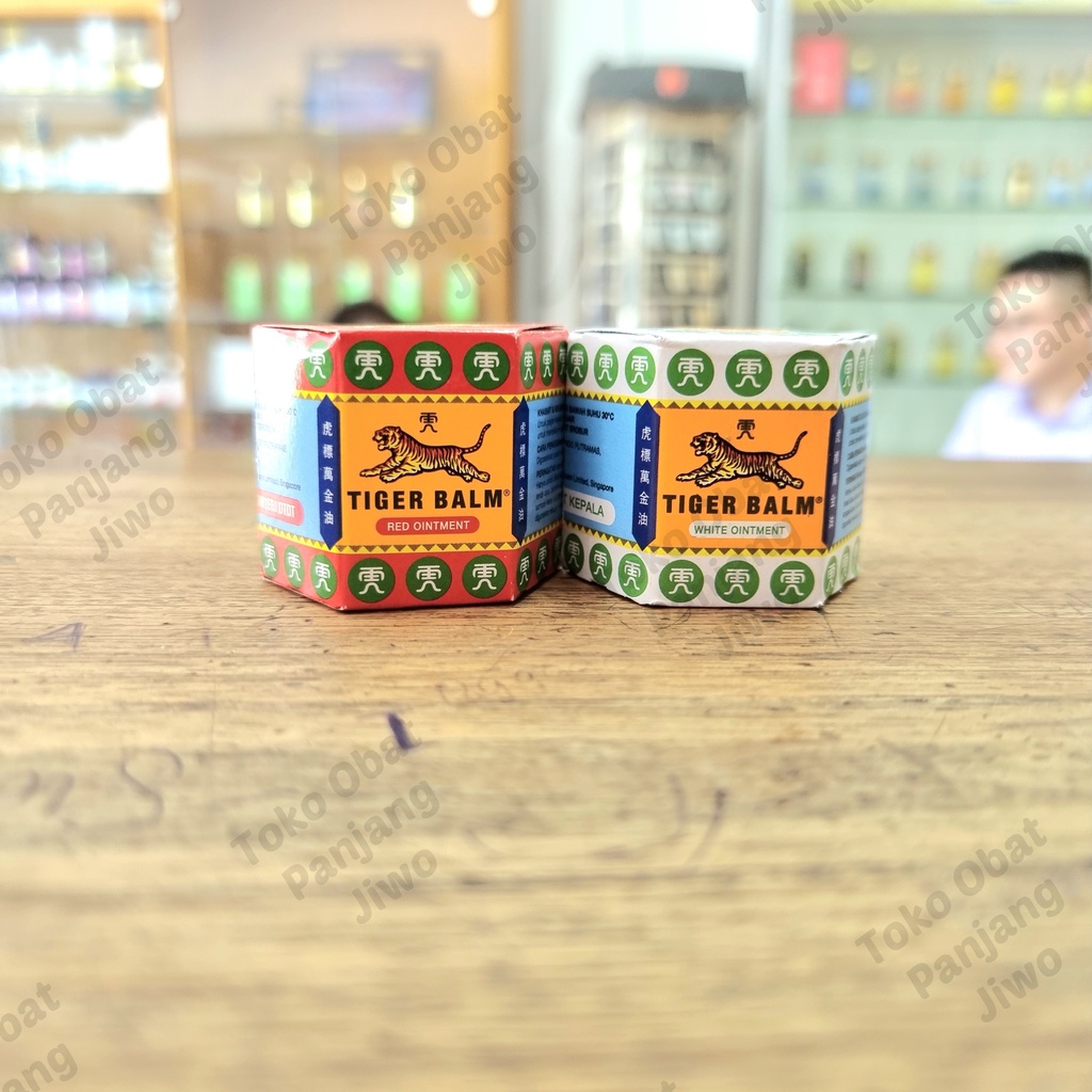 Jual Balsem Tiger Balm - White Ointment Red Ointment Cap Harimau Lion ...