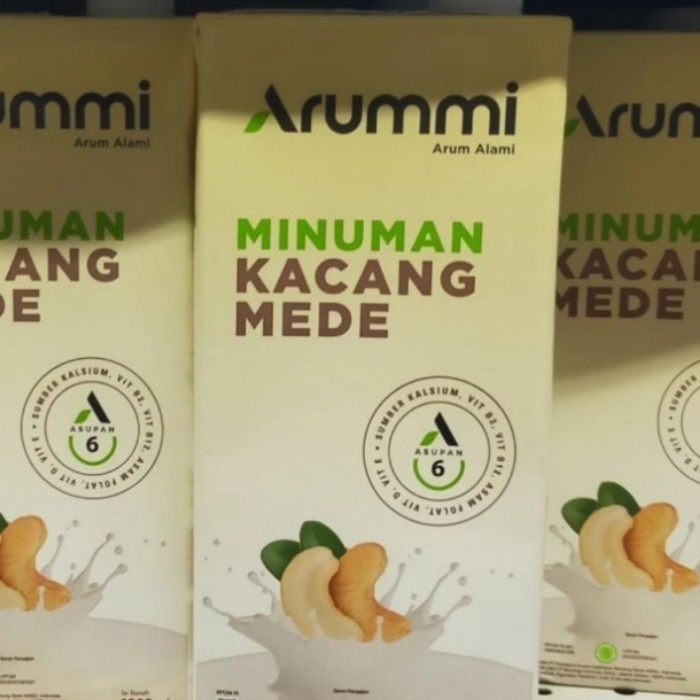 Jual arummi cashew milk drink minuman kacang mede 1 liter | Shopee ...