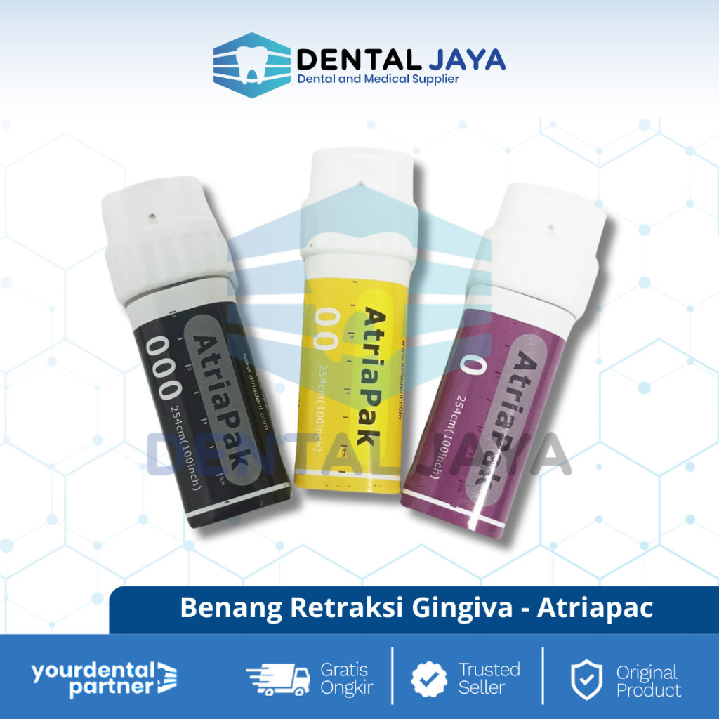 Jual Dental Benang Retraksi | Retraksi Ginggiva | Ginggival Retraction ...