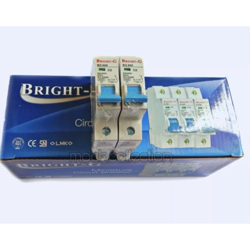 Jual Bright G MCB 2A/4A/6A/10A/16A SNI Original | Shopee Indonesia