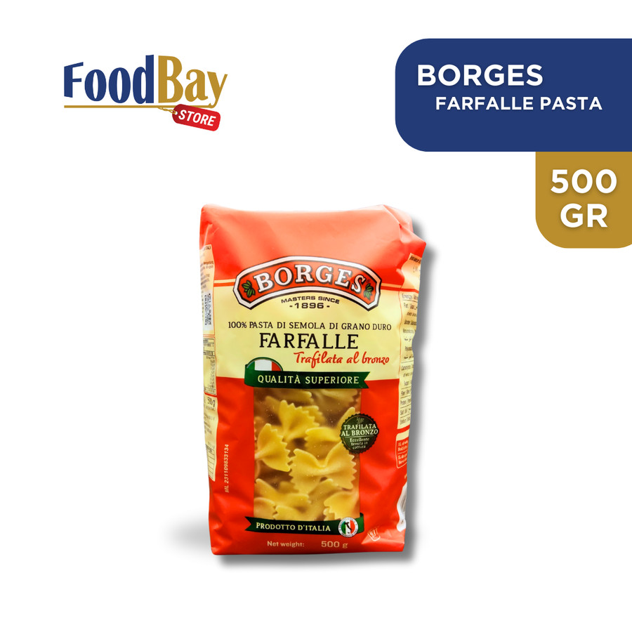 Jual Borges Farfalle Pasta 500 Gr | Shopee Indonesia