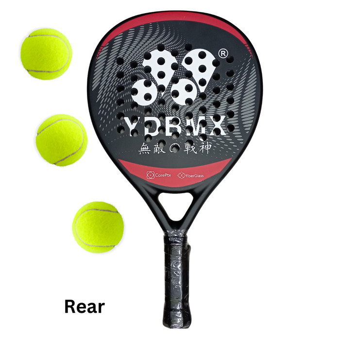 Jual Raket Paddle Tenis YDBMX bahan fiber tebal Racket paddelball ...