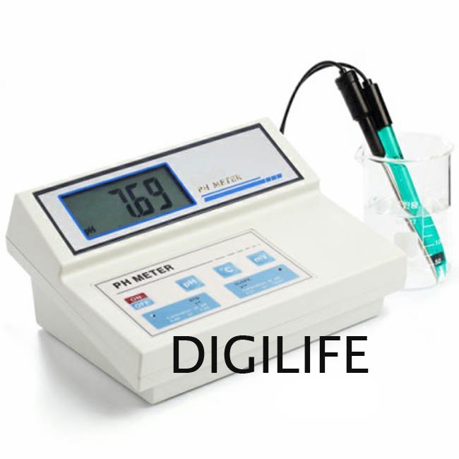 Jual PH ORP Thermometer 3 in 1 Benchtop Meter Tester Air Bench ...