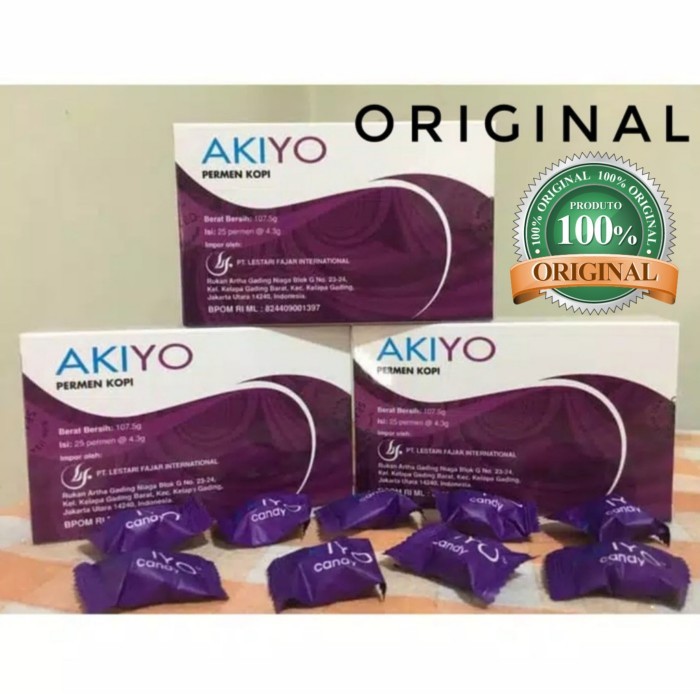 Jual PERMEN AKIYO CANDY ASLI PERMEN RASA COFFEE ORIGINAL | Shopee Indonesia