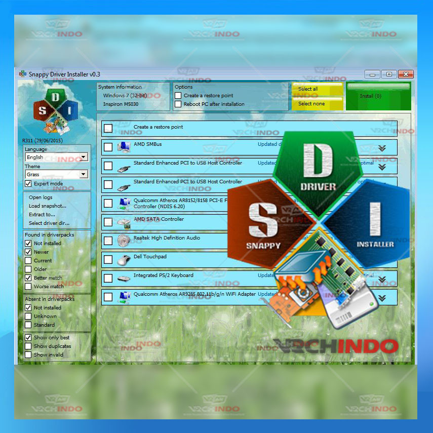 Jual Snappy Driver Pack Offline | USB SnappyDriver Pack Installer - Lebih Unggul Dari DriverPack ...