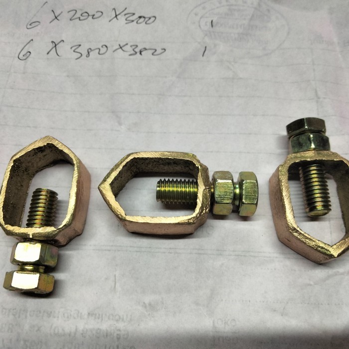 Jual klem grounding 16mm /cincin stik rod grounding | Shopee Indonesia