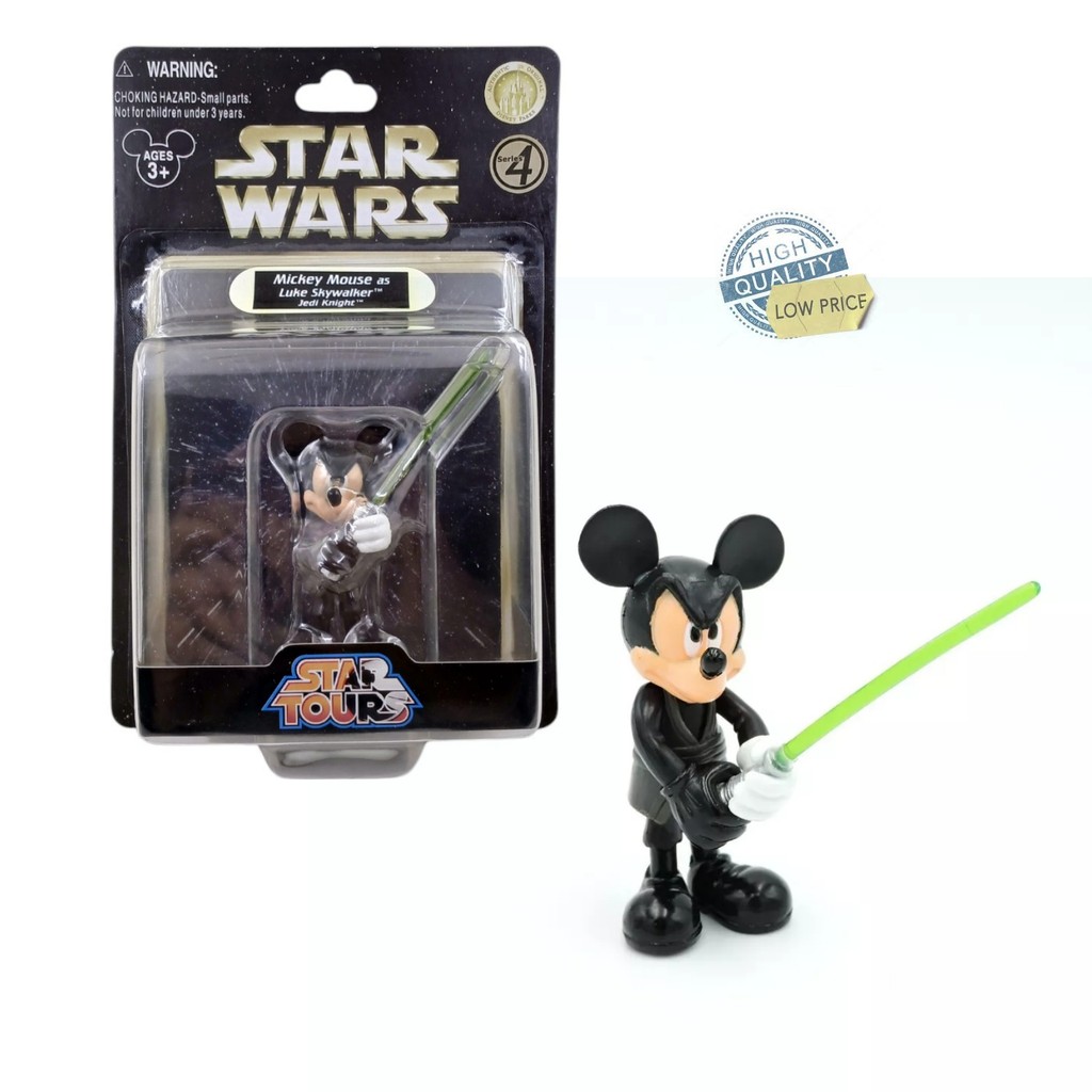 Jual Mickey Mouse as Luke Skywalker Jedi Knight STAR WARS Star Tours ...