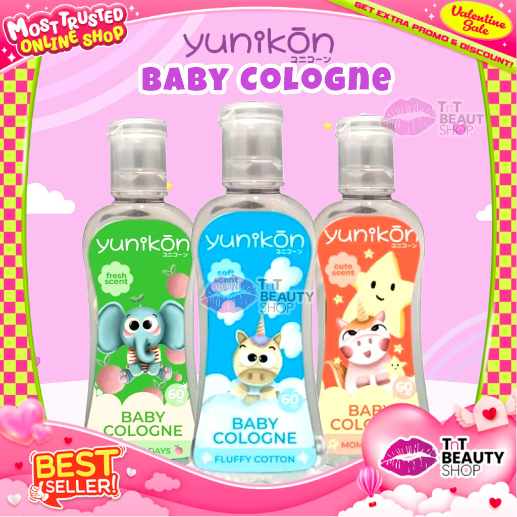 Jual Yunikon Baby Cologne - 60ml | TnT Beauty Shop | Shopee Indonesia