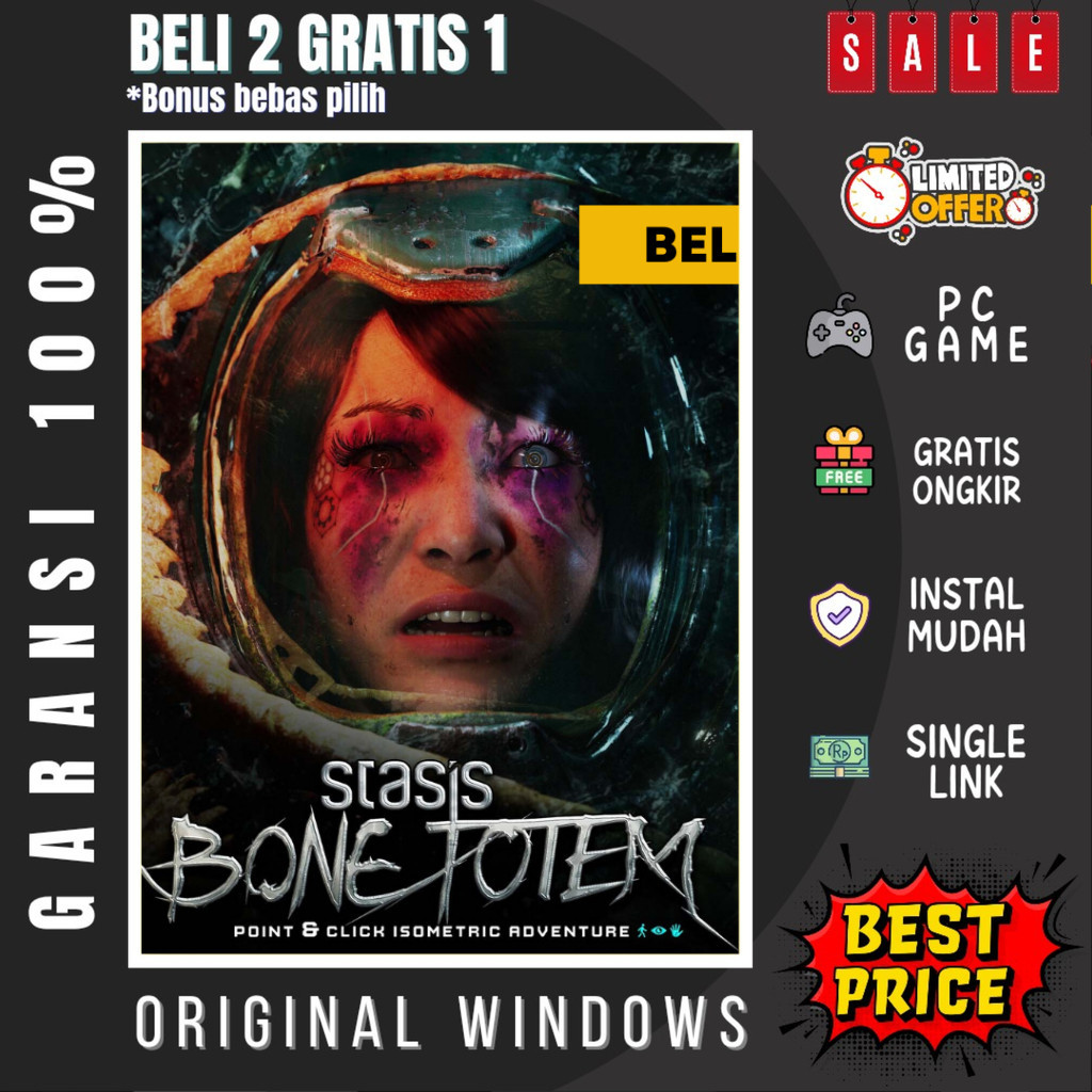 Jual STASIS BONE TOTEM - GAME PC - GAME LAPTOP - PC GAMES - BELI 2 GRATIS 1 - ORIGINAL WINDOWS ...