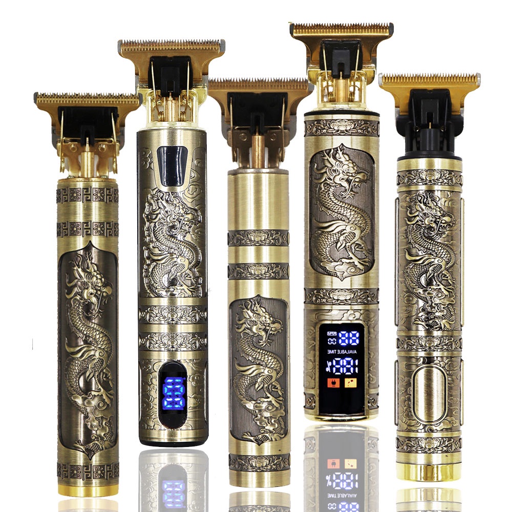 Jual Alat Cukur Kumis Jenggot Elektrik Hair Clipper Mesin Pemotong Rambut Elektrik Vintage T9 ...